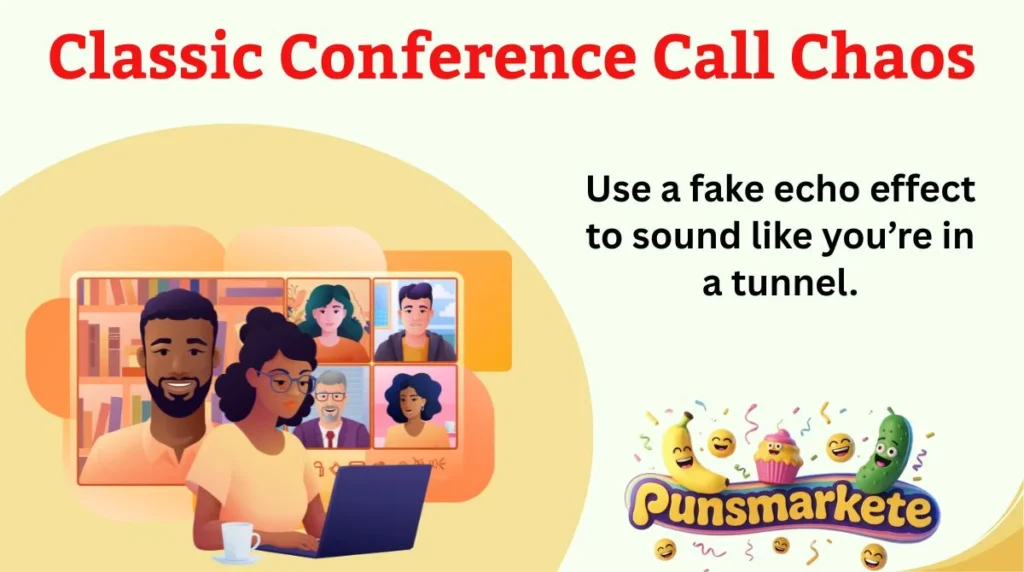 🎤 140+ Hilarious Conference Call Pranks Ideas 2025 😂 (That’ll Crack Up ...