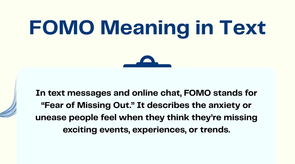 FOMO Meaning in Text: What It Really Stands For 2026 🧐💬