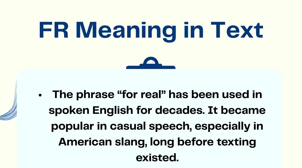 FR Meaning in Text: What It Stands For, How to Use It & Why Everyone ...