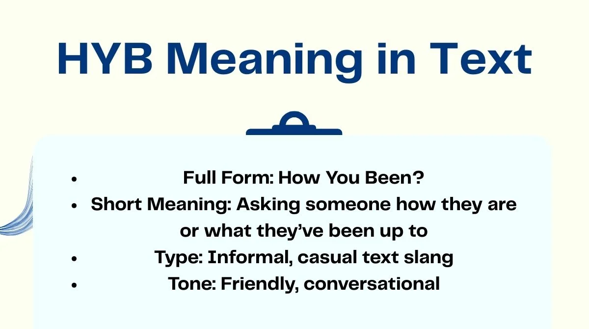 HYB Meaning in Text: What It Really Stands For 2026📱💬